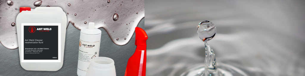 Fluids - Non-toxic acid for safe and fast cleaning - Ant Weld Cleaner