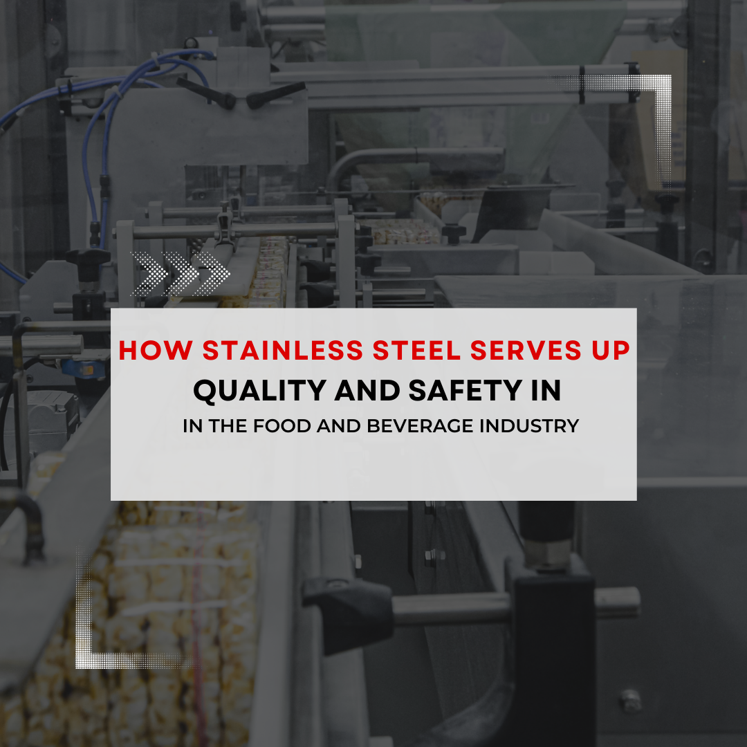 Stainless Steel in the Food and Beverage Industry - Ant Weld Cleaner